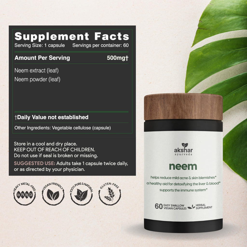 neem capsules for overall health