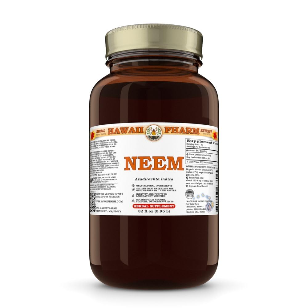 neem extract tincture for vitality