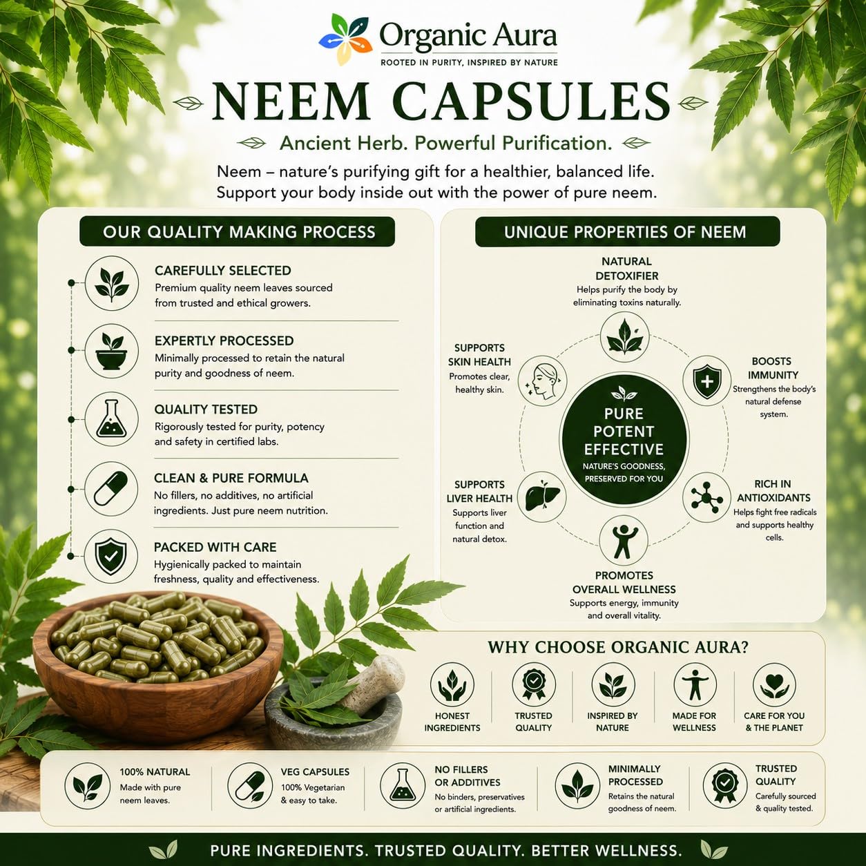 neem for enhanced gut function