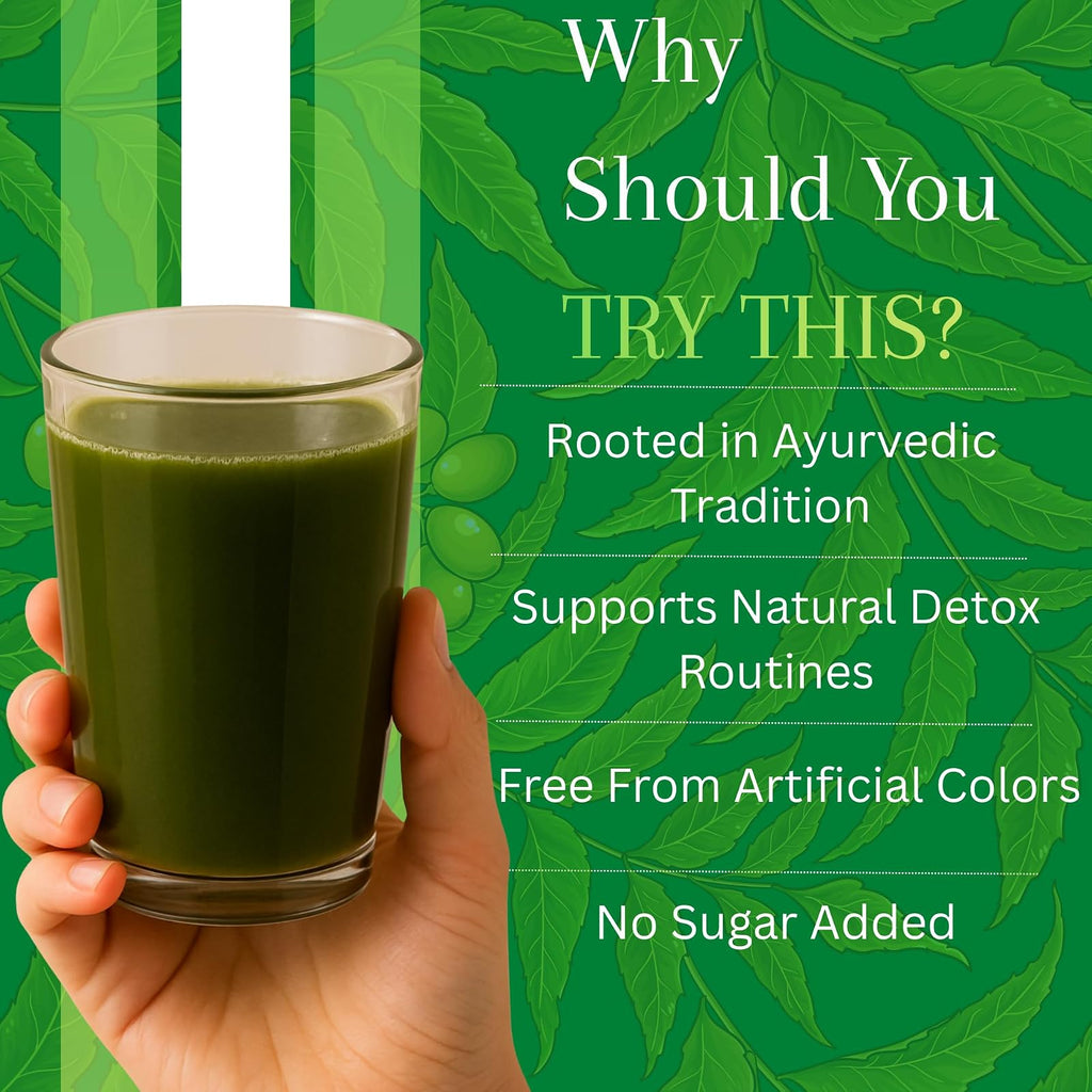 Neem juice for immune system support
