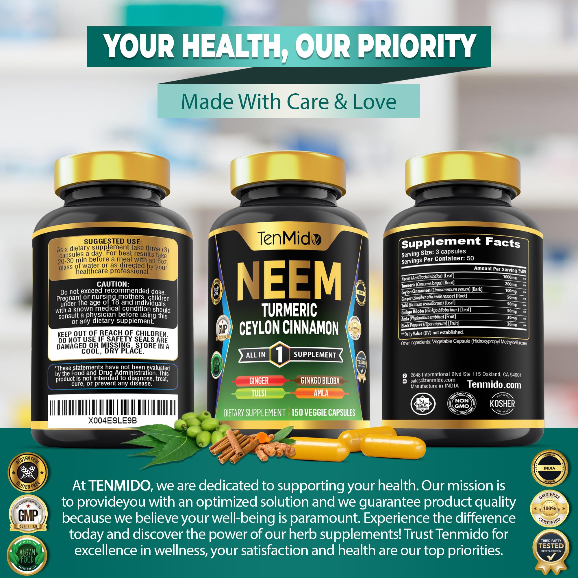 neem leaf for stress relief