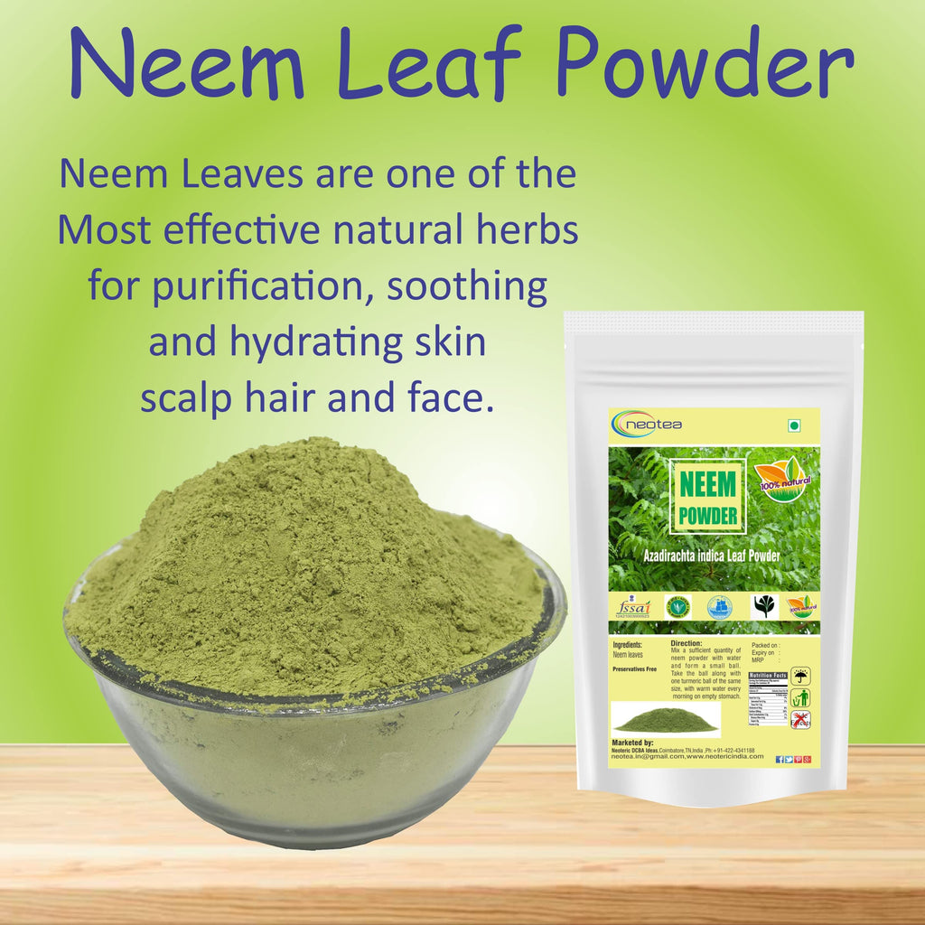 neem leaf powder for detoxification