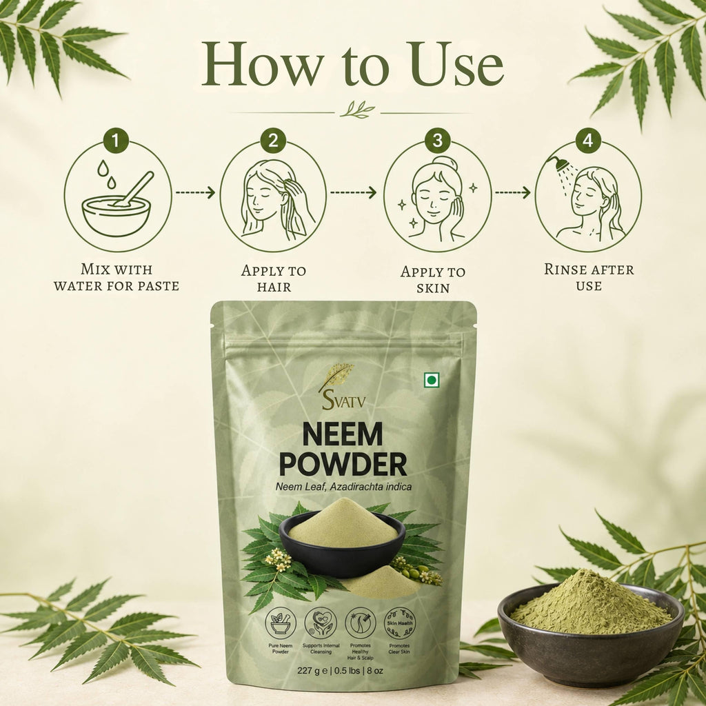 neem leaf powder for natural remedies