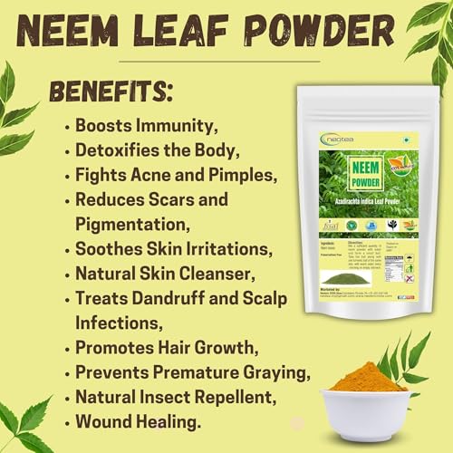 neem leaf powder with no additives