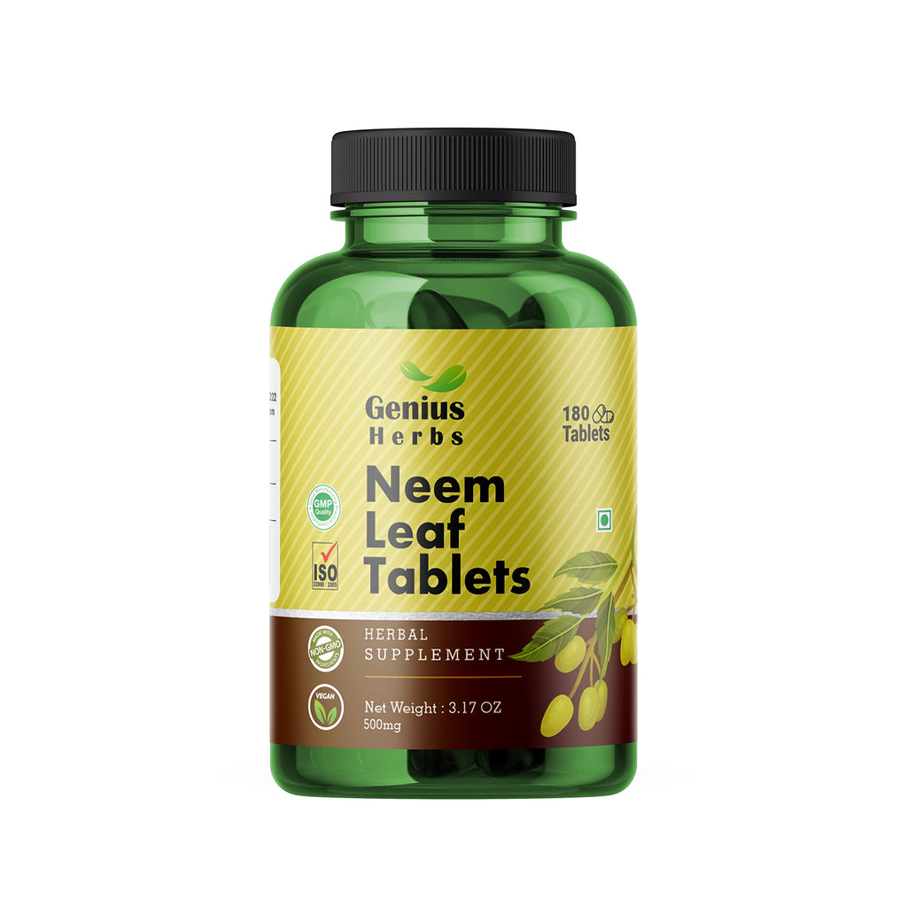Neem leaf tablets for detox