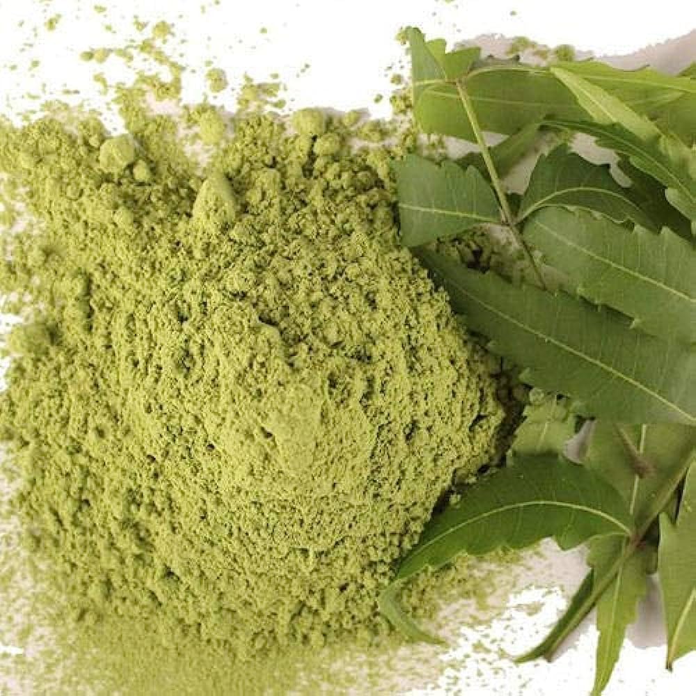 Neem leaves powder for beauty treatments