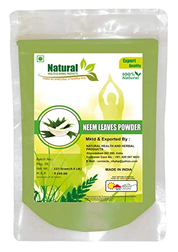 neem leaves powder for clear skin