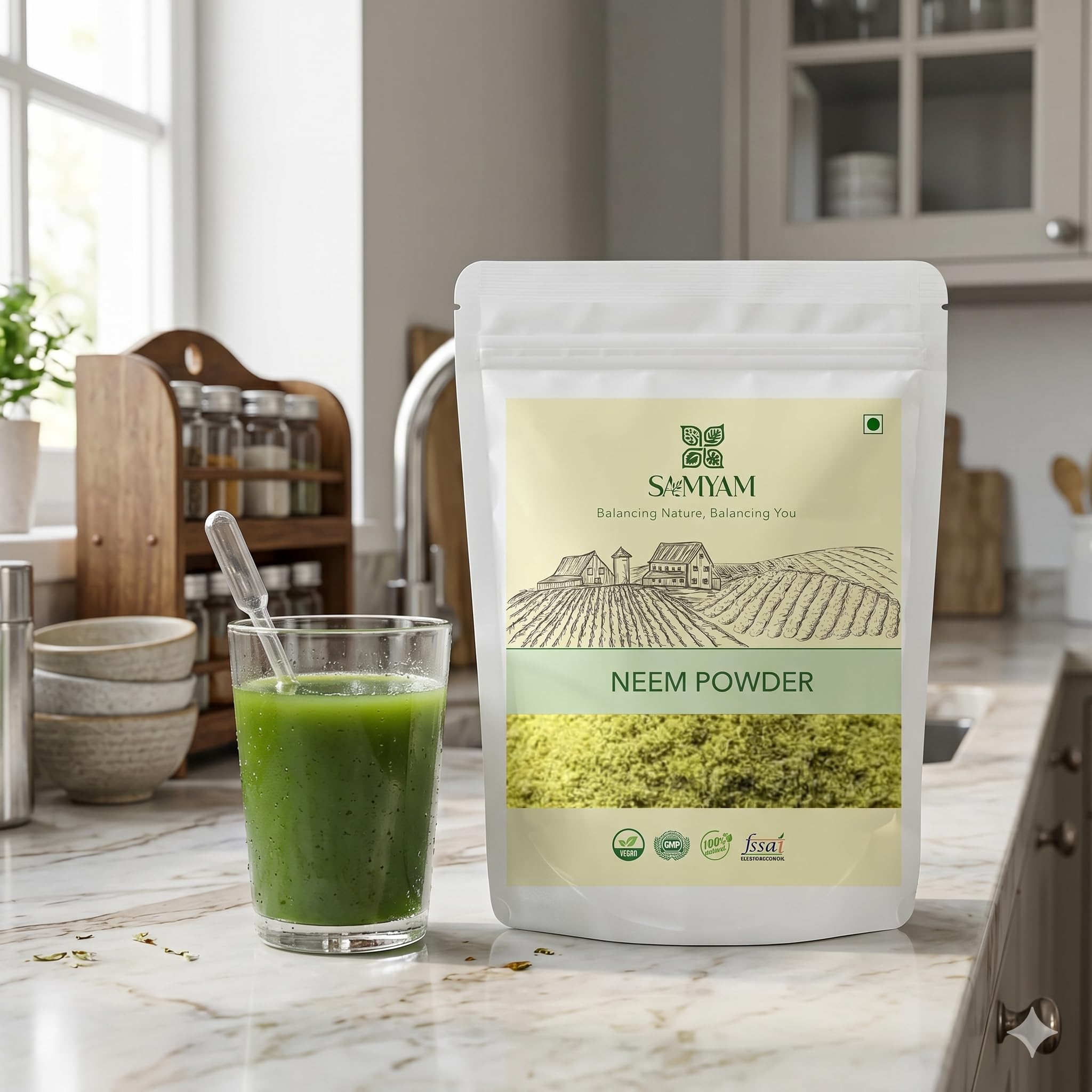 neem leaves powder for vitality