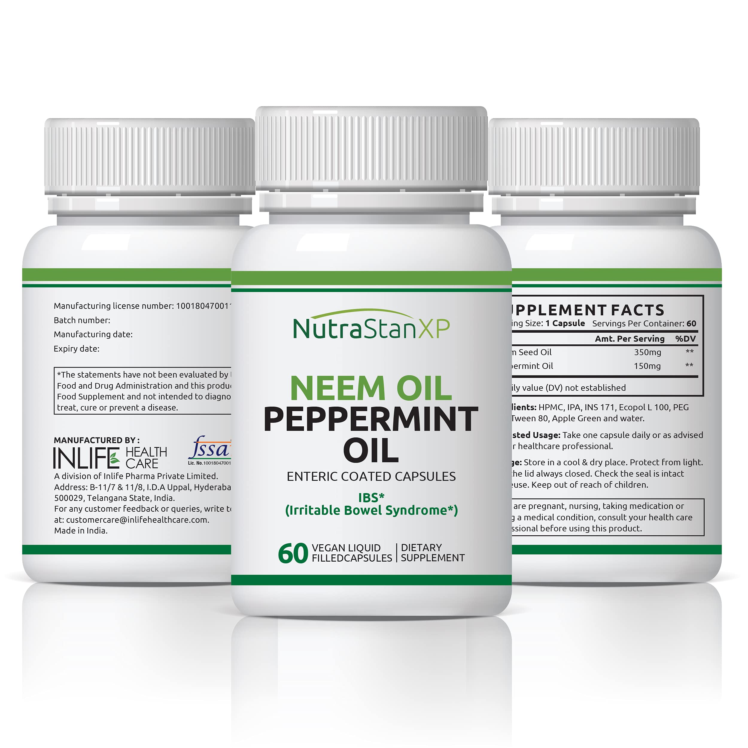 neem oil and peppermint blend