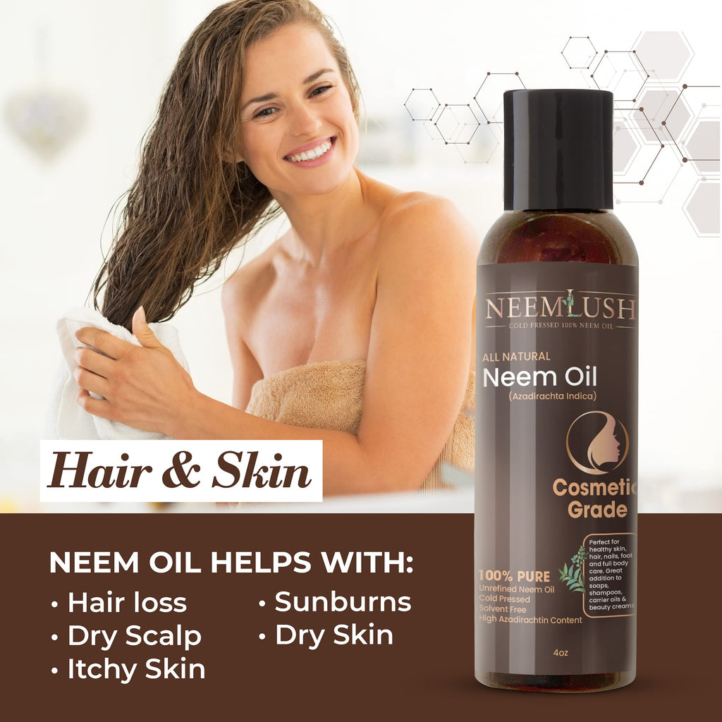 neem oil for dandruff relief