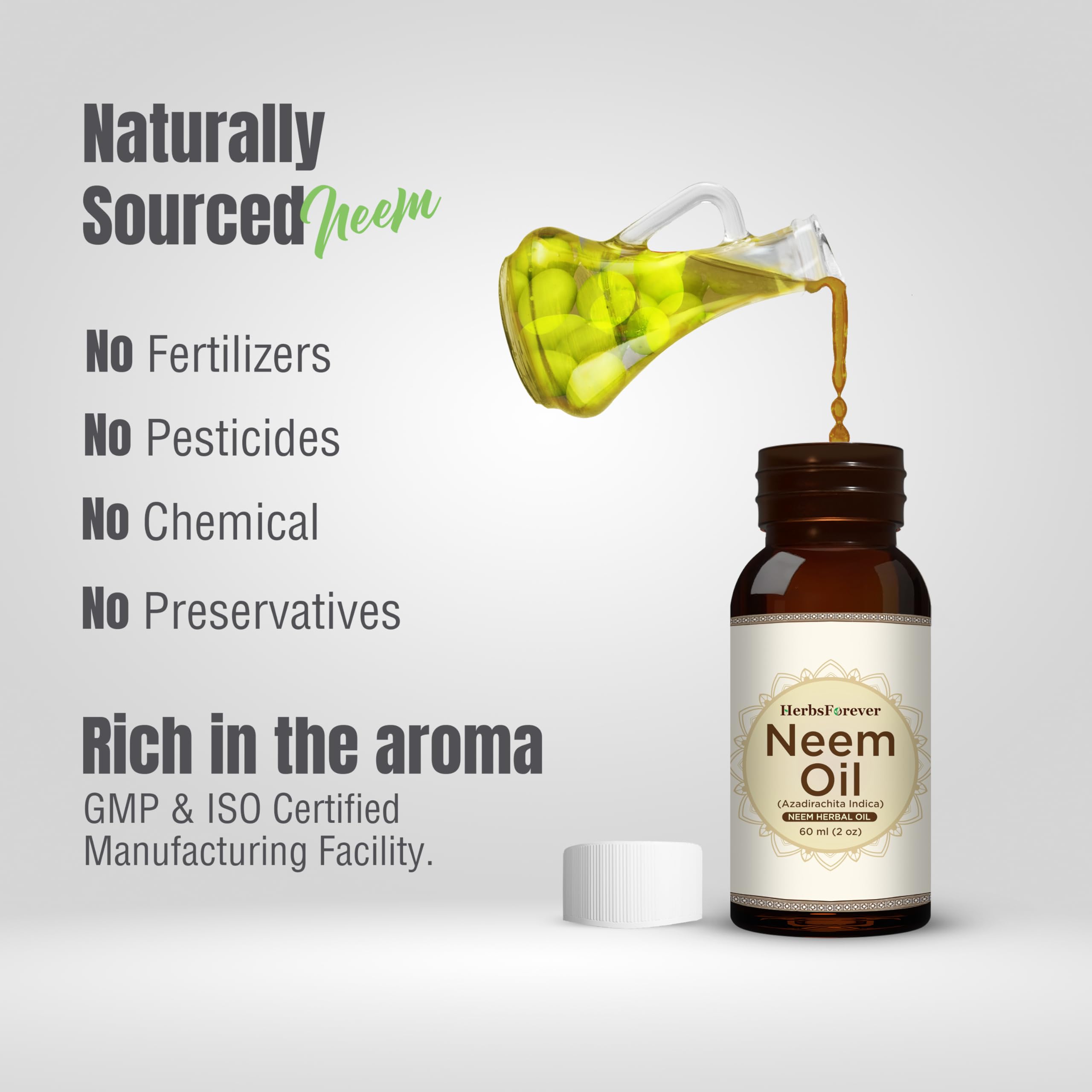 Neem oil for dry scalp relief