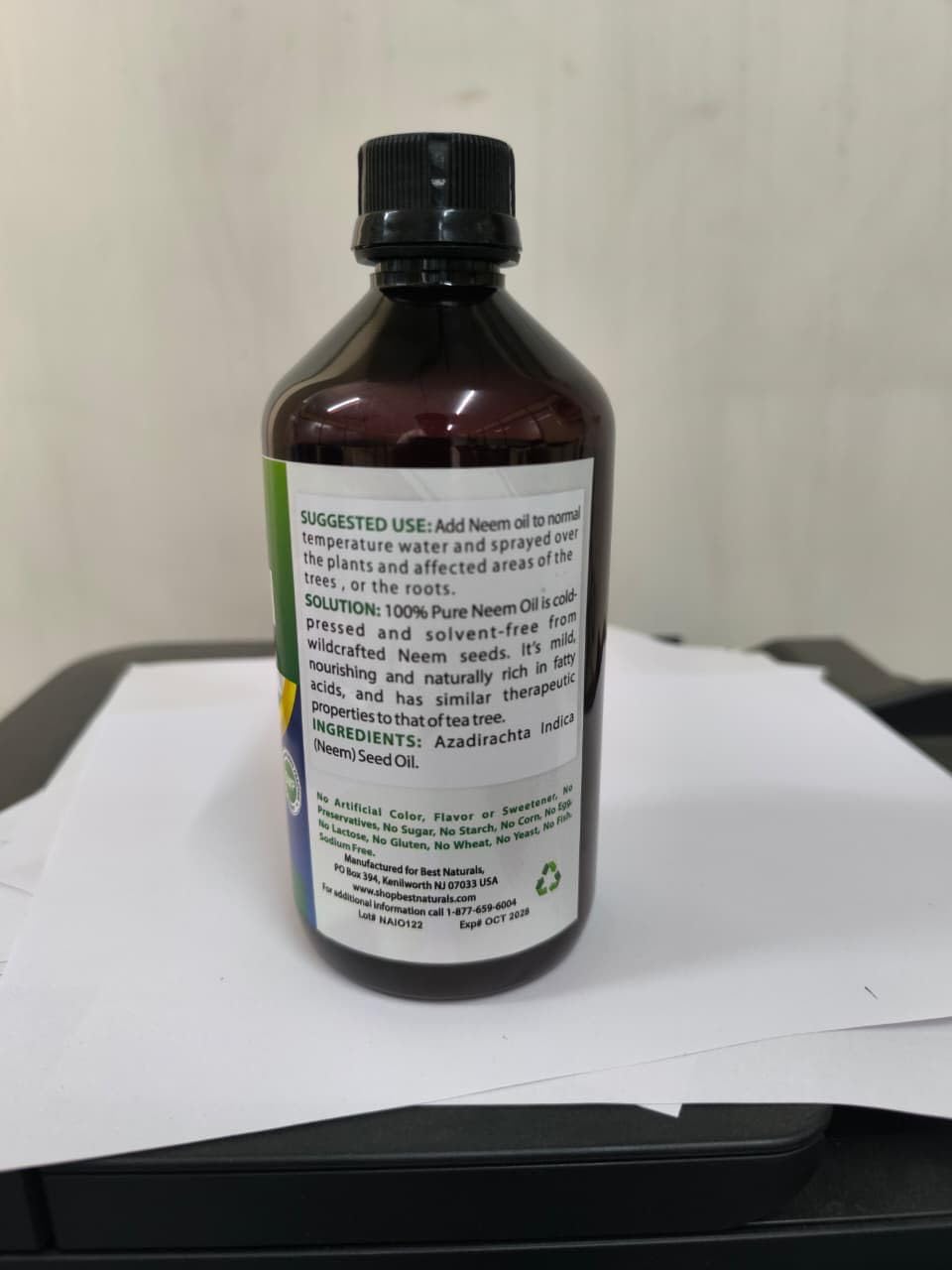 neem oil for dry skin