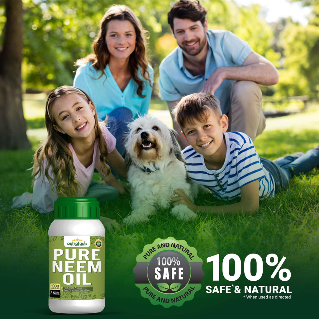 neem oil spray for healthy plants