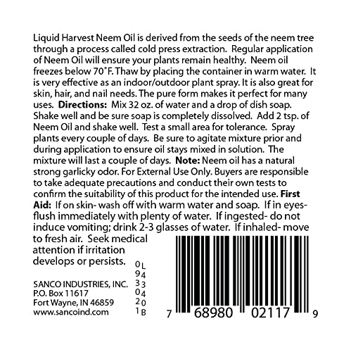 neem oil spray for plants