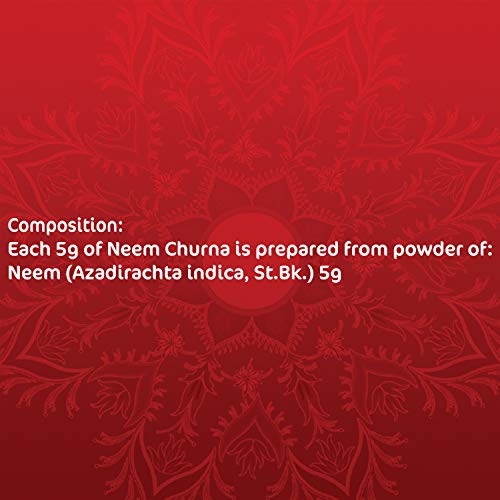 Neem powder for acne treatment