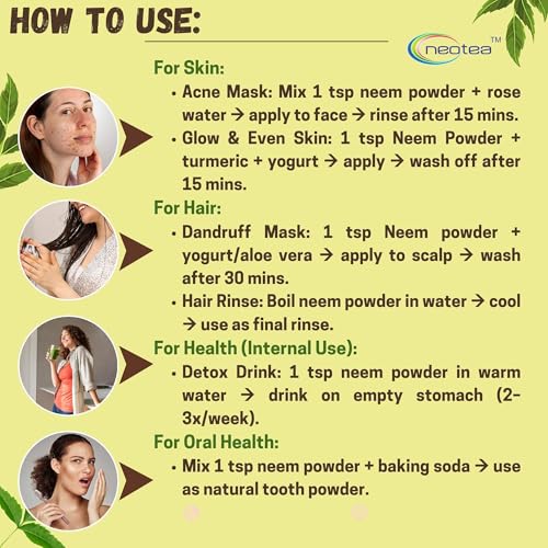 neem powder for acne treatment