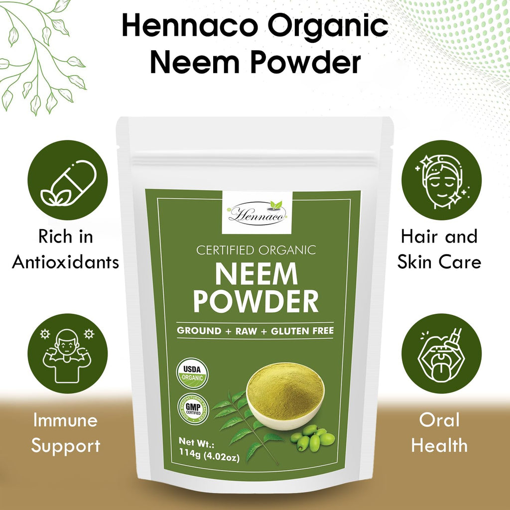 neem powder for detoxifying drinks