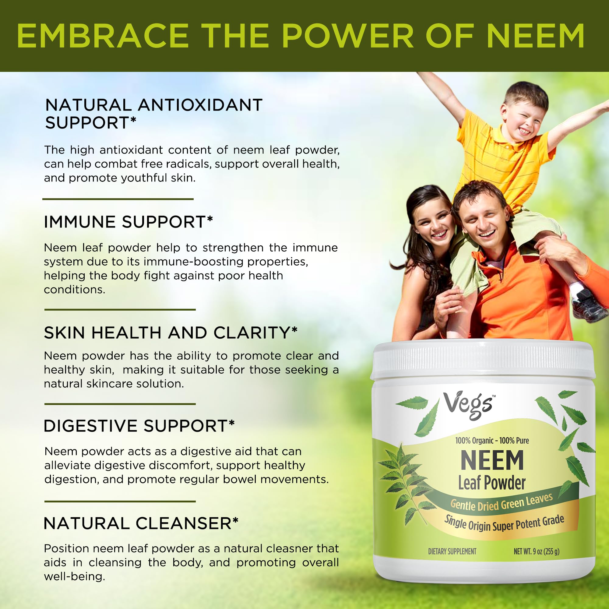 neem powder for detoxifying
