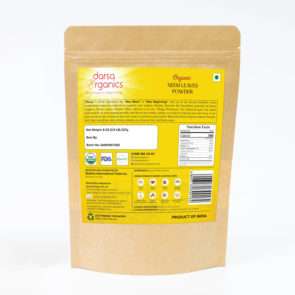 neem powder for DIY face masks