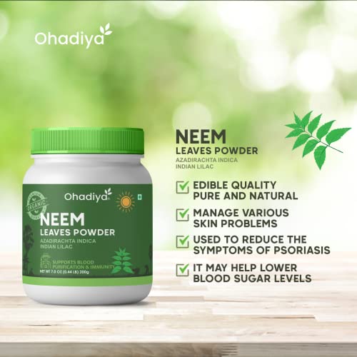 neem powder for hair care