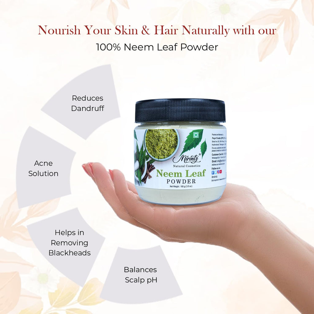 neem powder for healthy hair growth
