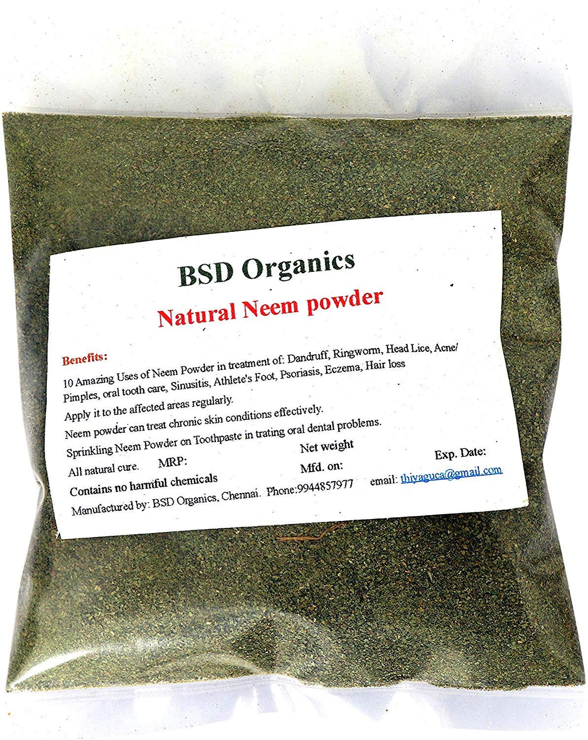 neem powder for healthy skin