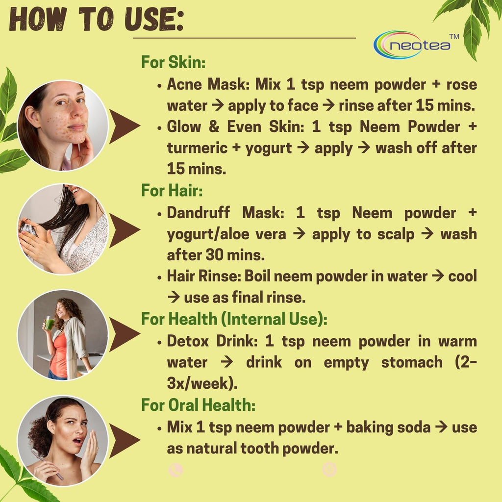 neem powder for holistic health