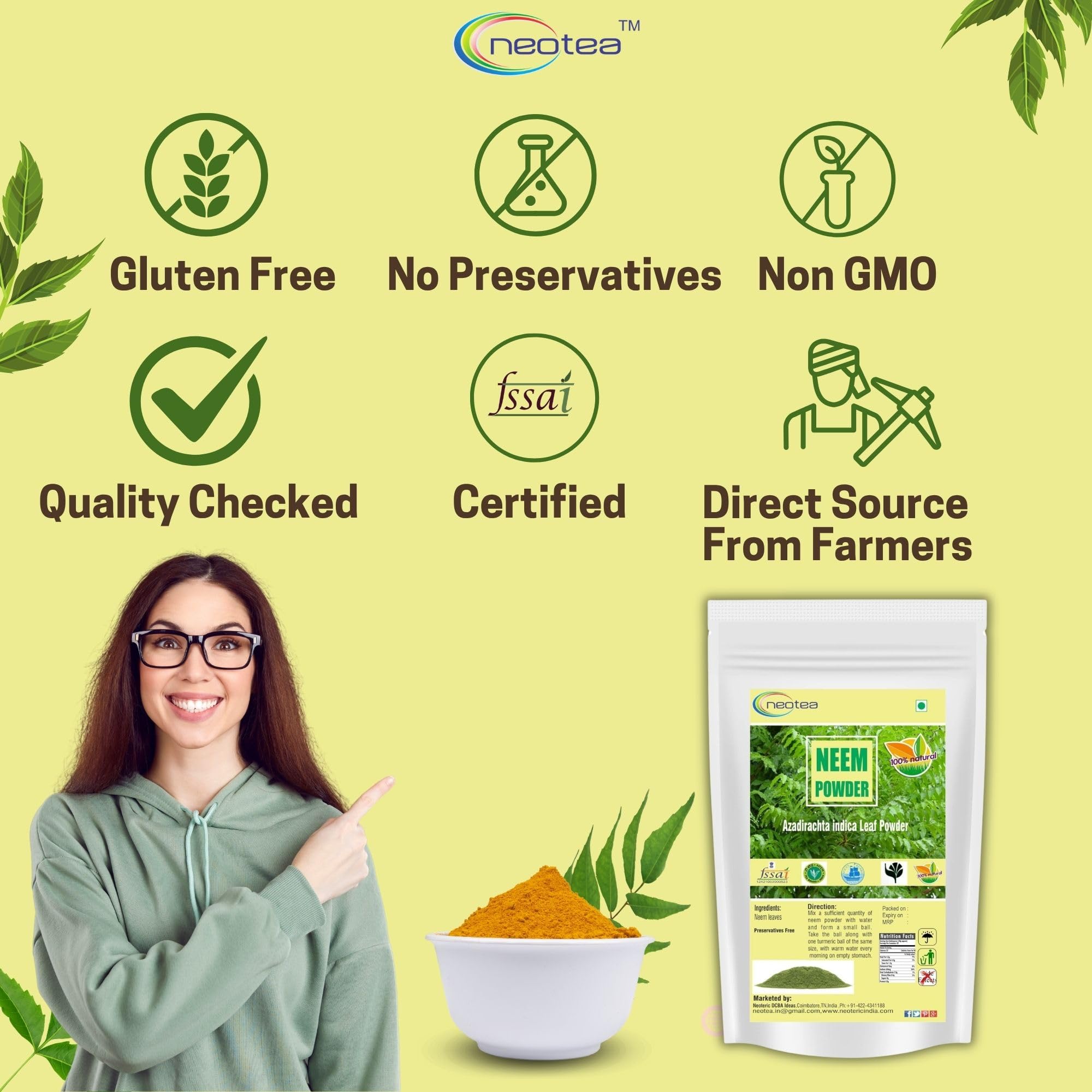 neem powder for immune support
