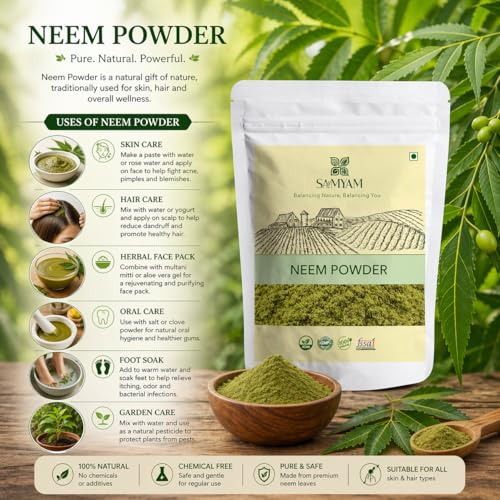 neem powder for improved scalp health