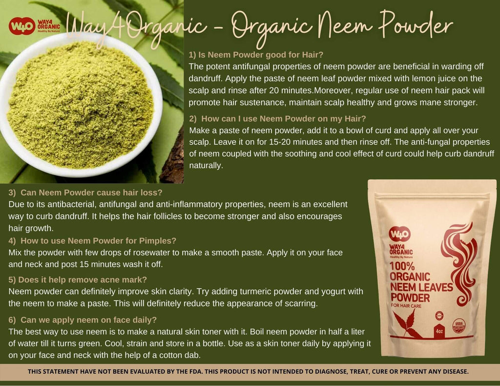 neem powder for radiant complexion