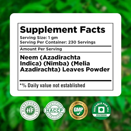 neem powder for skin healing