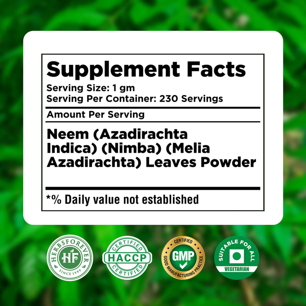 neem powder for skin rejuvenation