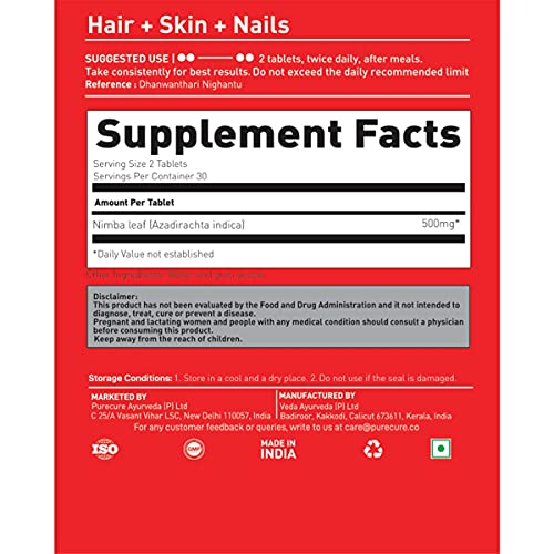 neem supplement benefits for wellness