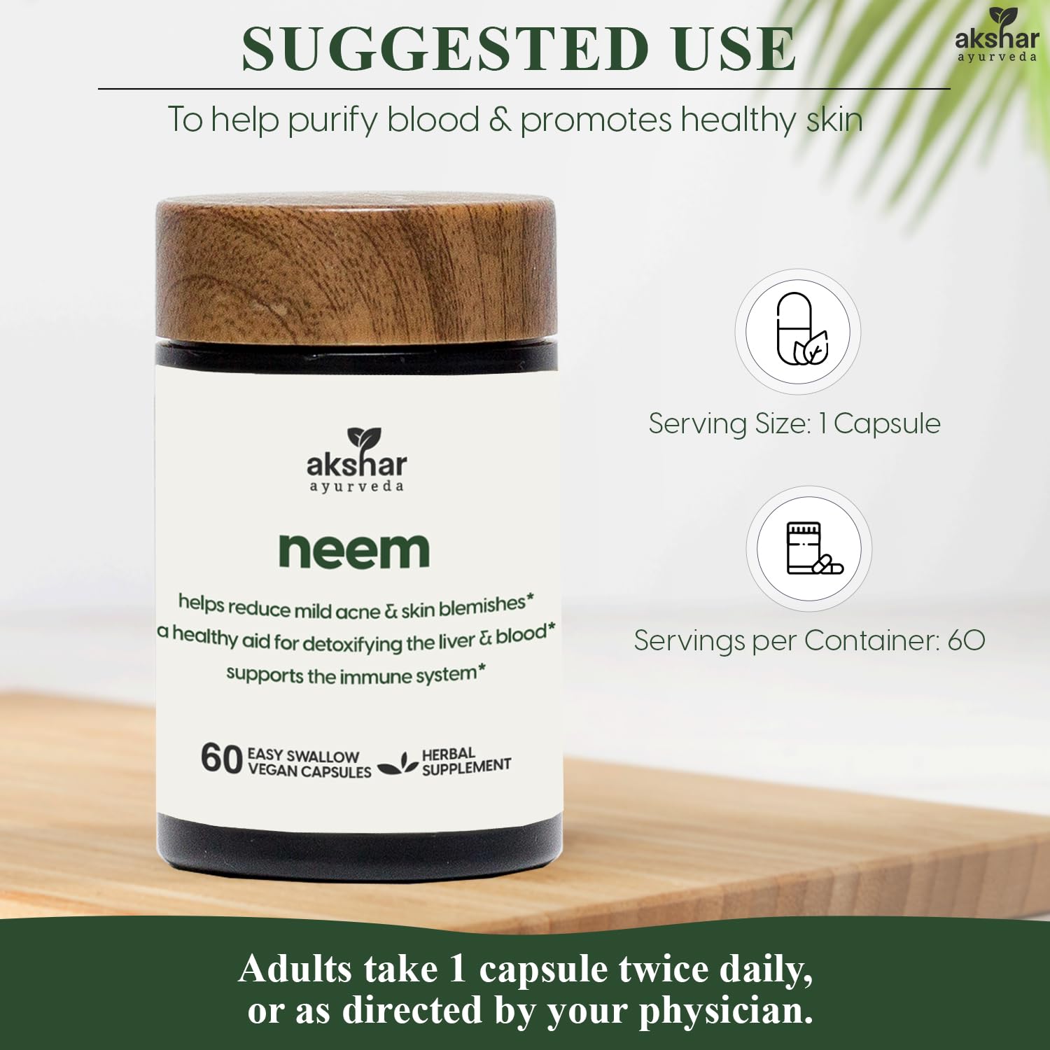 neem supplement for skin clarity
