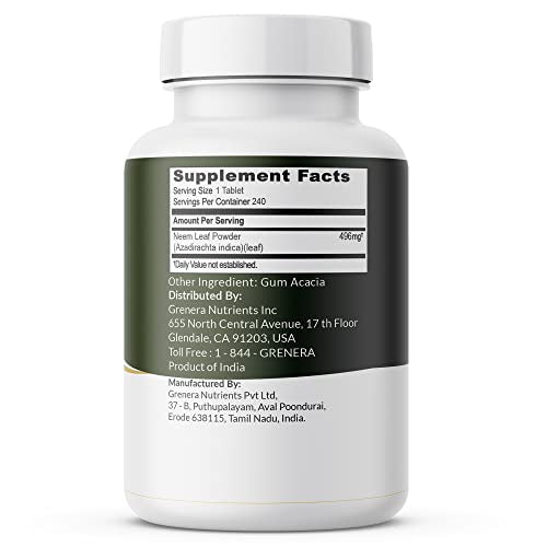 neem tablets for anti-inflammatory support