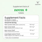 Neem tablets for natural wellness