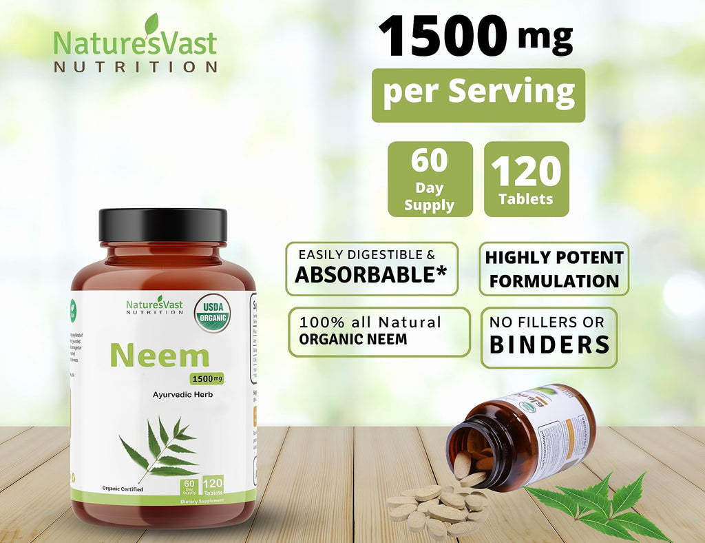 Neem tablets for skin rejuvenation