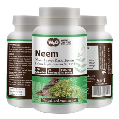 neem triple complex herbal supplement