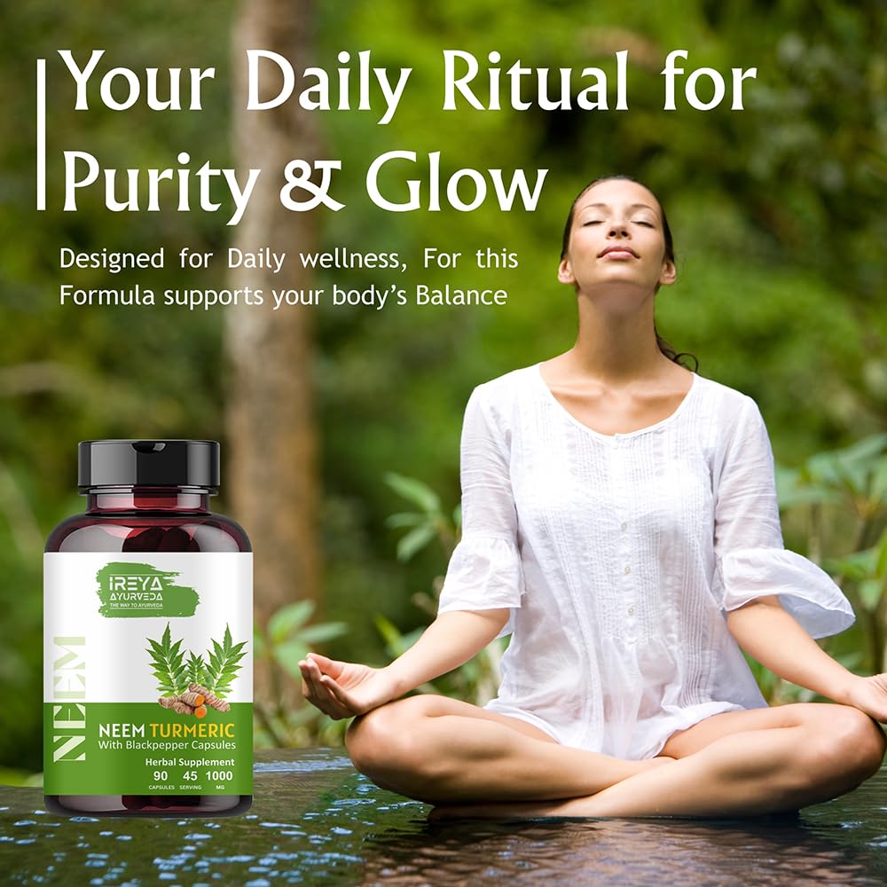 Neem & Turmeric wellness capsules