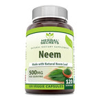 Neem veggie capsules for wellness