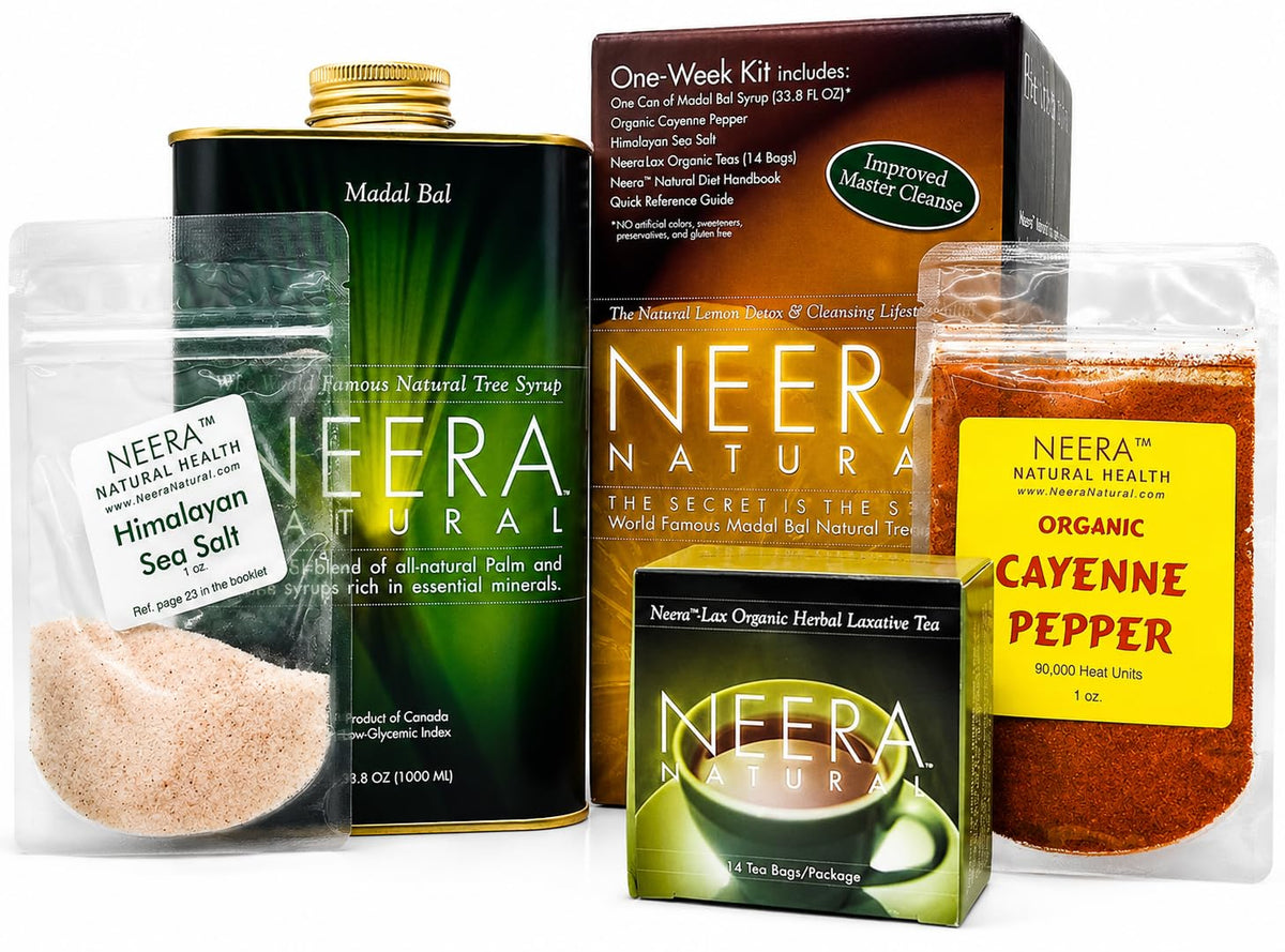 Neera Natural detox tea cleanse kit
