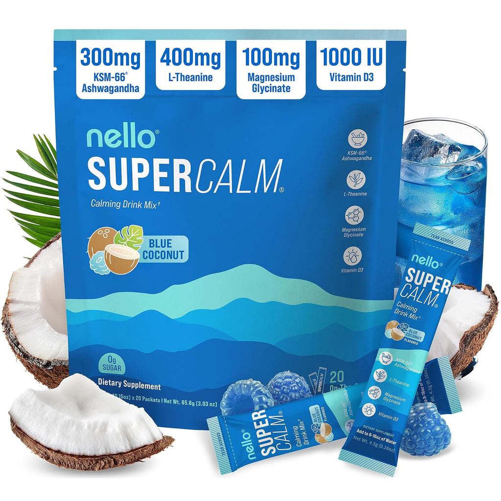 Nello Supercalm multivitamins for stress relief