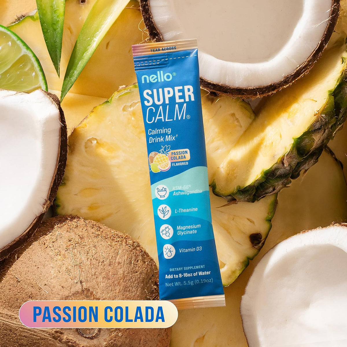 Nello Supercalm powdered drink benefits