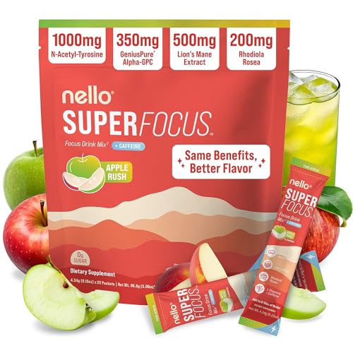Nello Superfocus nootropic drink mix