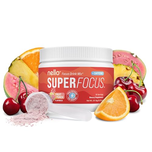 Nello Superfocus nootropic drink mix