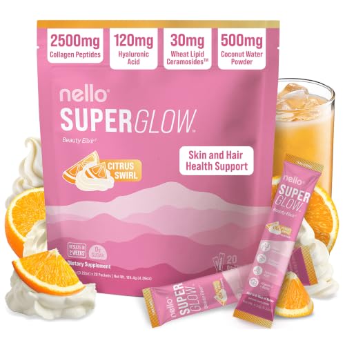 Nello Superglow powdered drink mix