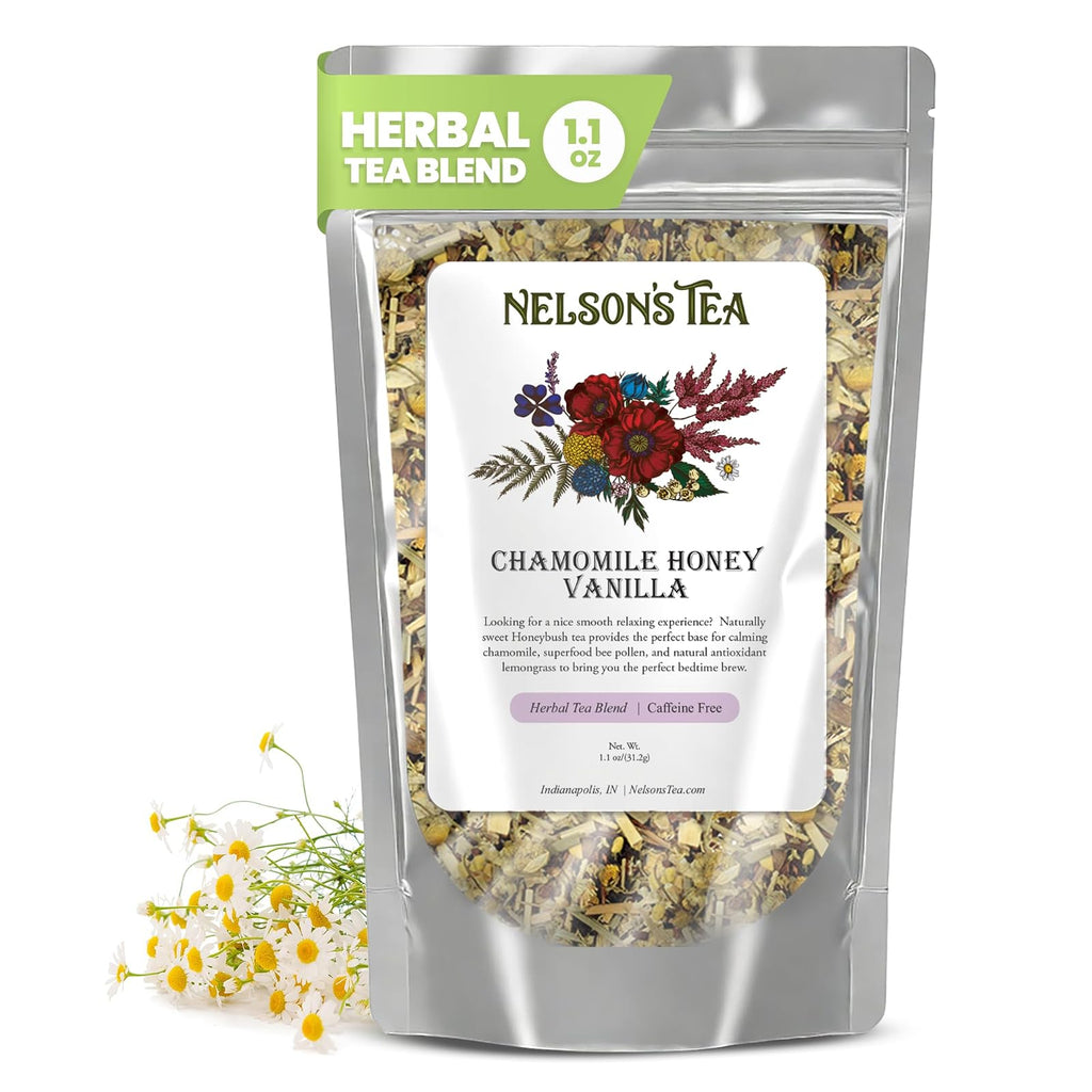 Nelson's chamomile honey vanilla herbal tea