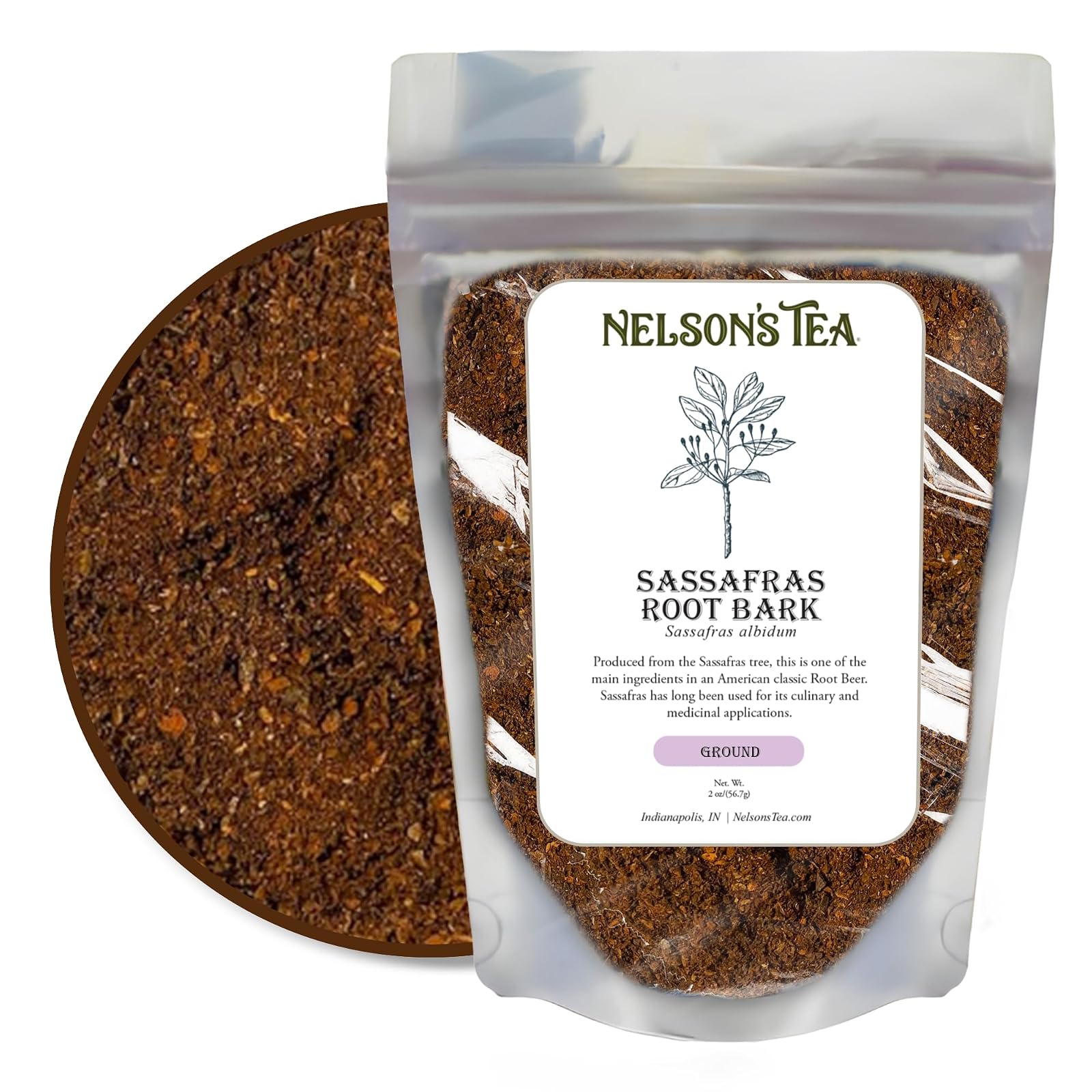 Nelson's Sassafras Root Bark tea