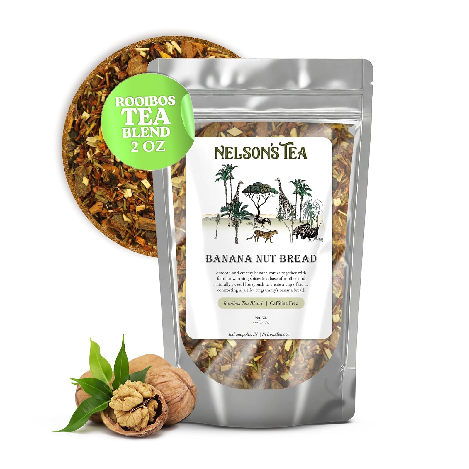 Nelson's Tea banana nut bread rooibos