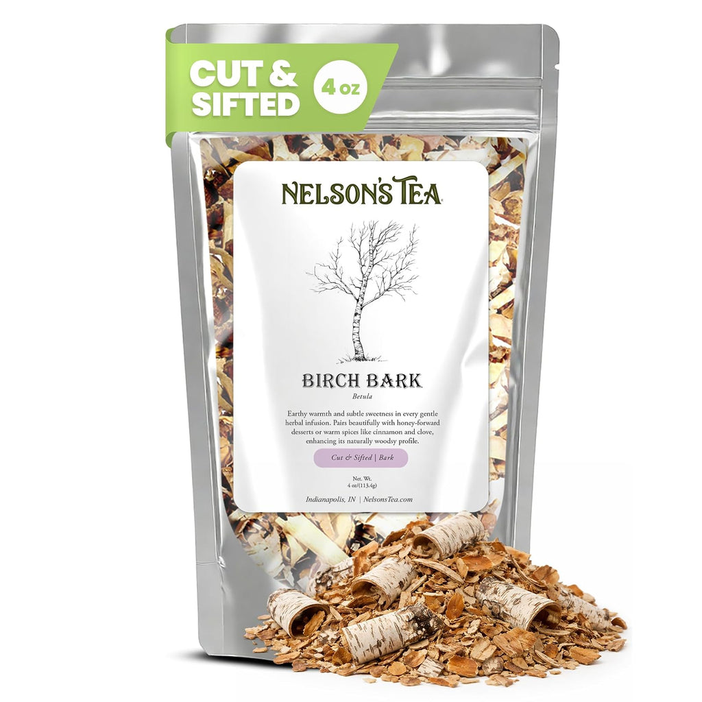 Nelson's Tea Birch Bark herbal infusion